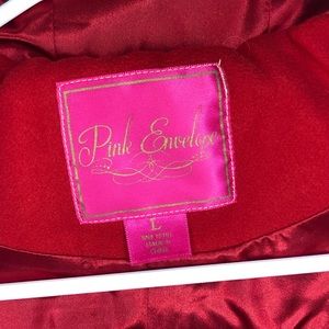 Pink Envelope | Jackets & Coats | Hooded Toggle Coat | Poshmark